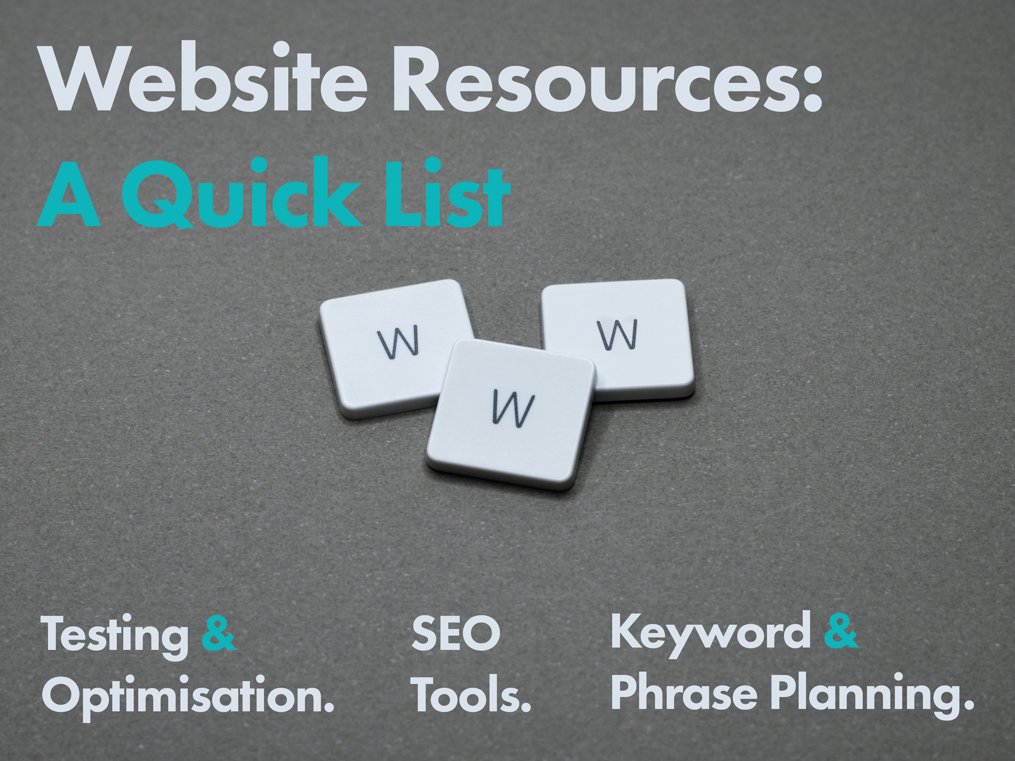 Website Resources: A Quick List (2020) - Peak